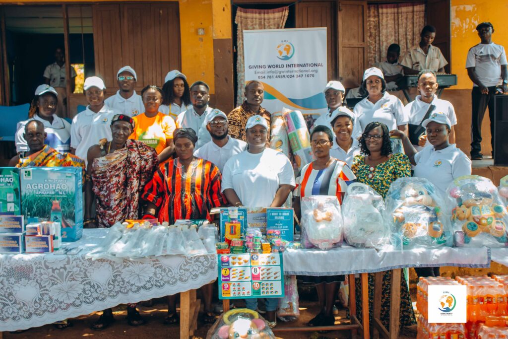 Giving World International Donates Educational, Health and Basic Farm ...